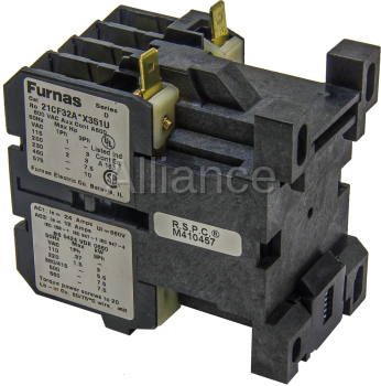 Alliance #M410457P Dryer CONTACTOR PKG - Commercial Alliance Laundry Parts
