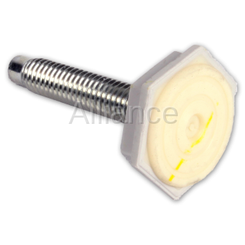 Whirlpool #W10245373 Washer/Dryer Foot, Leveling - Commercial Whirlpool ...