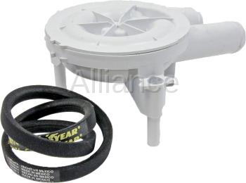 Ipso #RB150003 Washer KIT BELT&PUMP MODEL M/N 8/POST - Commercial Ipso ...