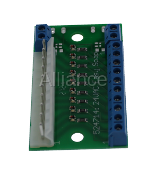 Unimac #SP524714 Washer PCB TERMINAL WITH 8 LED - Commercial Unimac ...