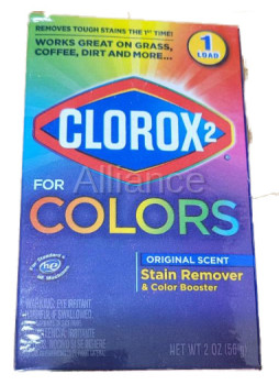 Clorox 2Â® Powder Bleach Coin Laundry Vend Size (2 oz) - Clorox 2 ...