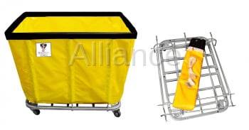 R&B Wire #420KD 20 Bushel UPS/FEDEX-ABLE Basket Truck